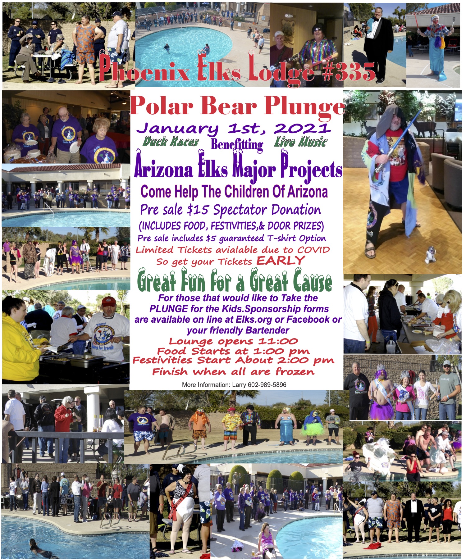 2021 Polar Bear Plunge | Arizona Elks Major Projects